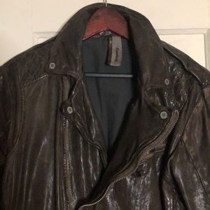 Montgomery Leather | Jackets & Coats | Montgomery 0 Genuine Distressed ...